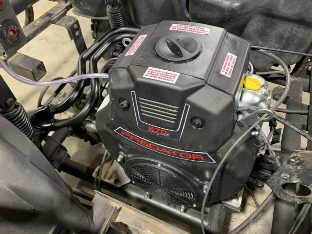 Predator 670cc 22hp Engine Installation Kits for Yamaha Golf Cars ...