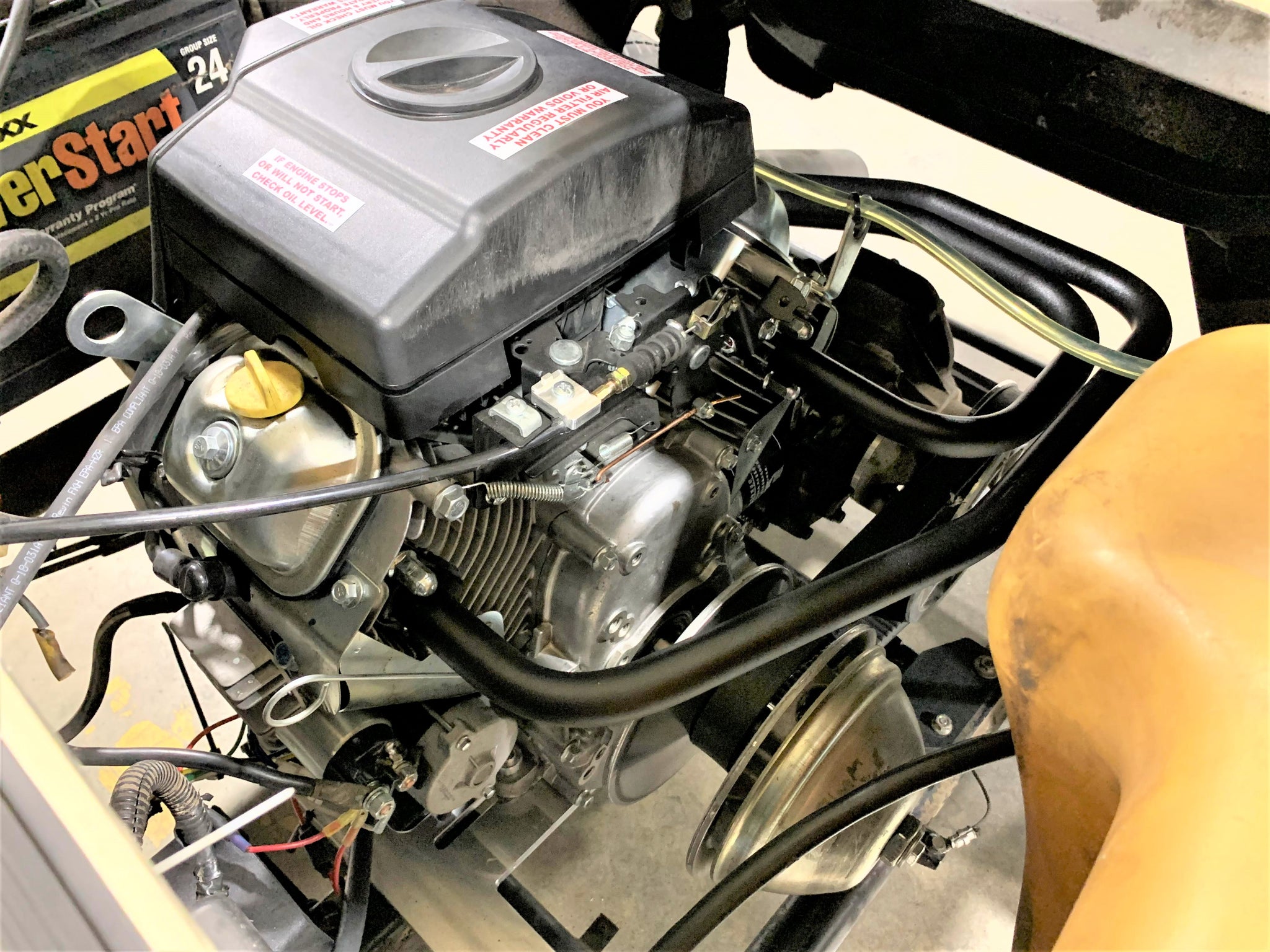 Predator 670cc 22hp Engine Installation Kits for Yamaha Golf Cars ...