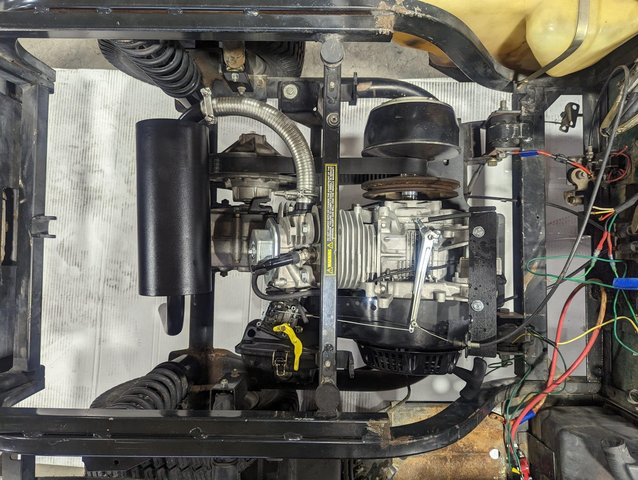 Predator 459cc/420cc Install Kit for 91-94 EZGO Marathon — Vegas Carts ...