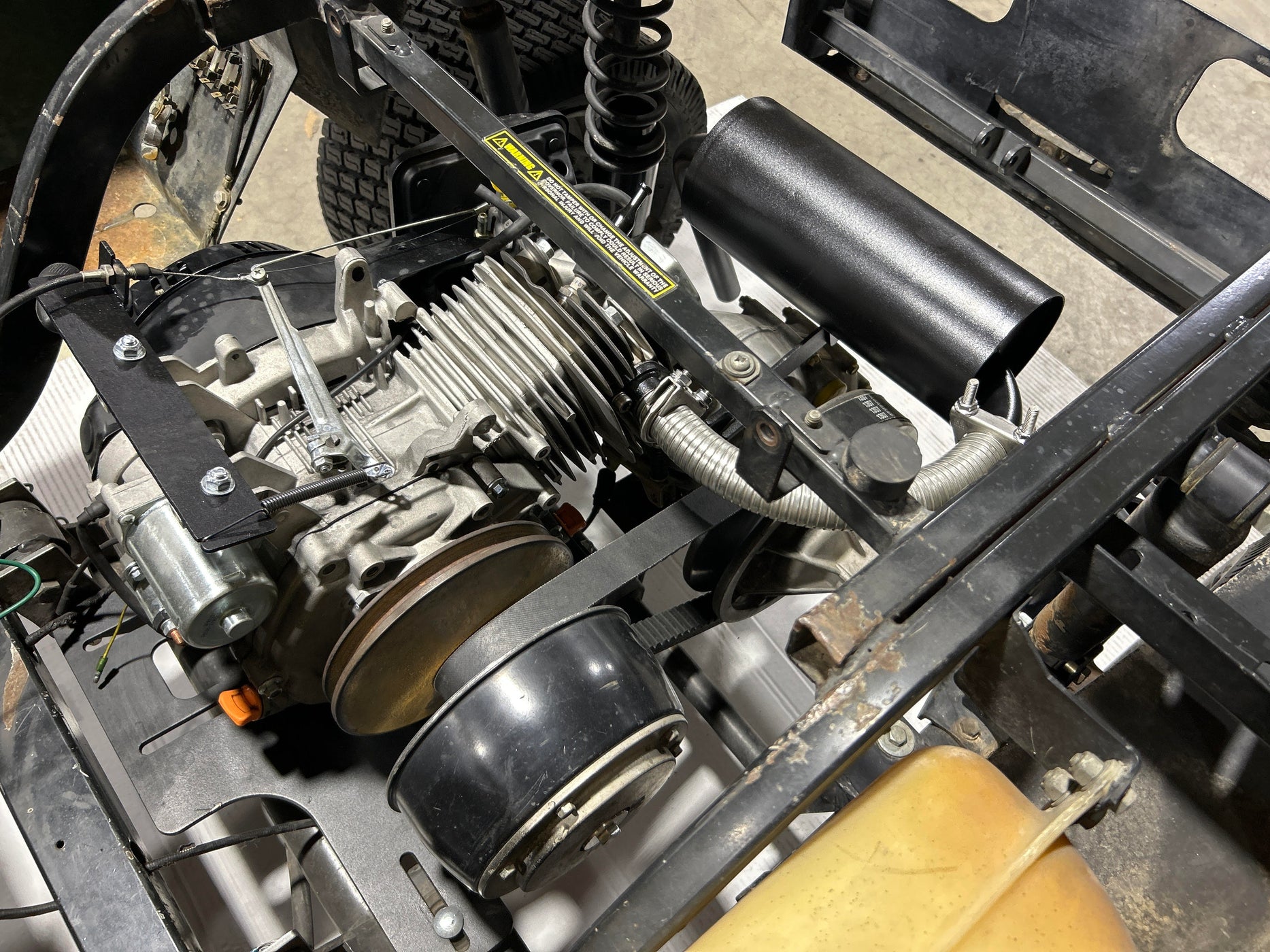 Predator 459cc/420cc Install Kit for 91-94 EZGO Marathon — Vegas Carts ...